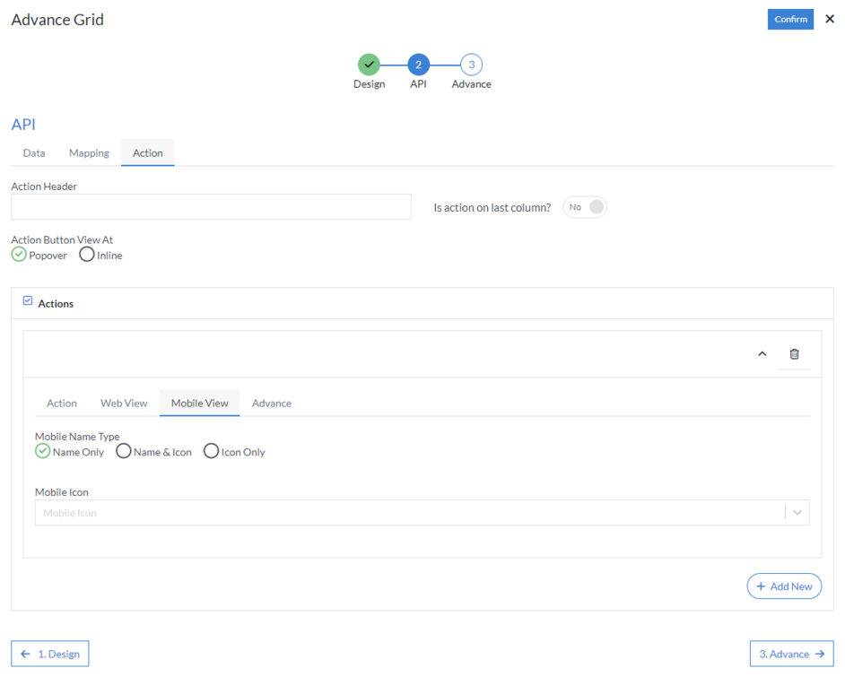Advance Grid - NCAMEO