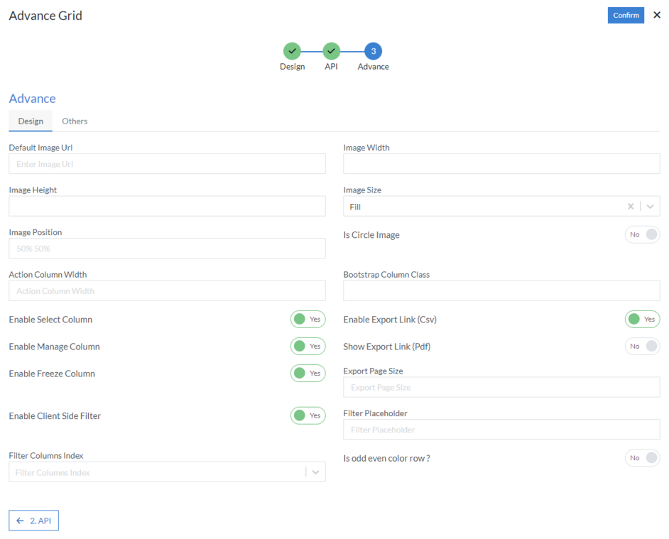 Advance Grid - NCAMEO