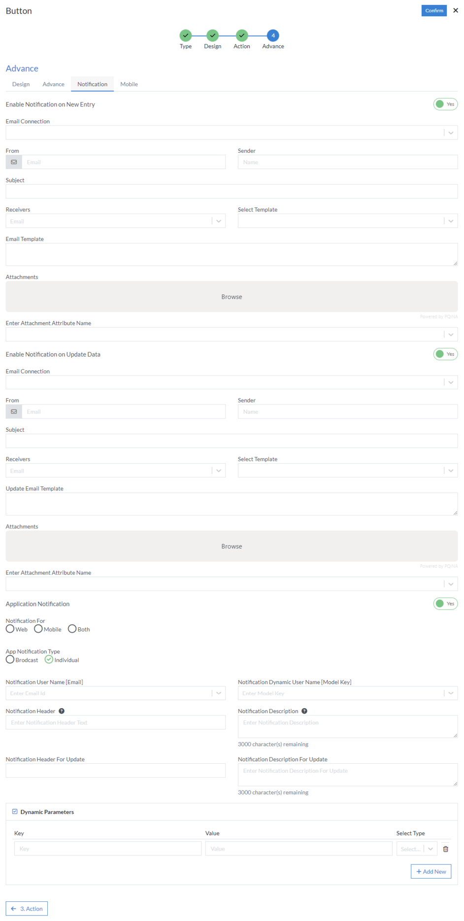 Button - No-Code Software Platform | Applications | NCAMEO