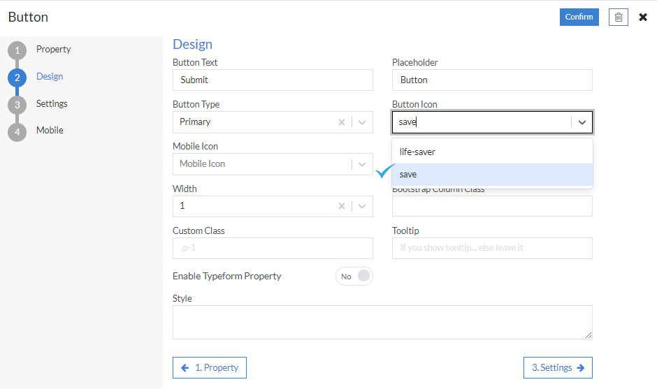 Button - No-Code Software Platform | Applications | NCAMEO
