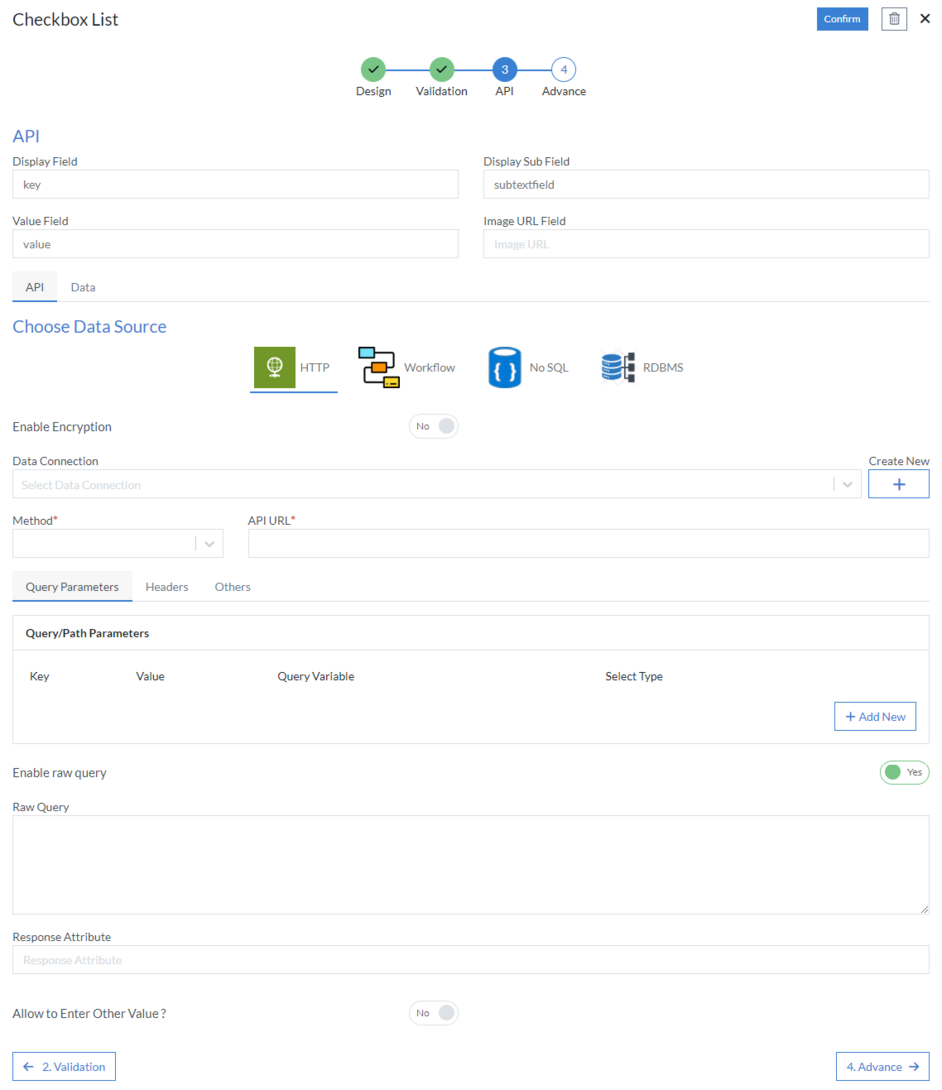 Checkbox List - No-Code Software Platform | Applications | NCAMEO