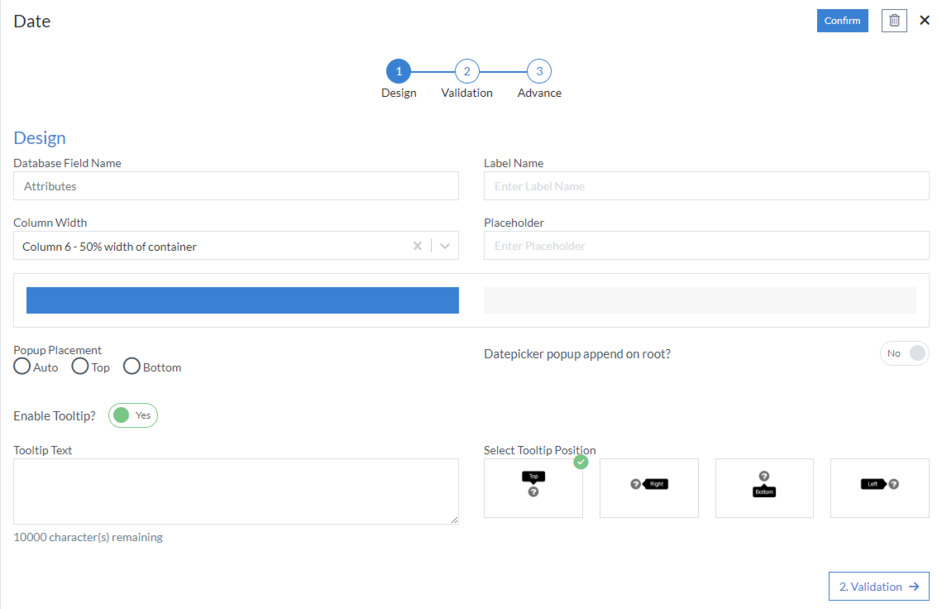 Date - No-Code Software Platform | Applications | NCAMEO