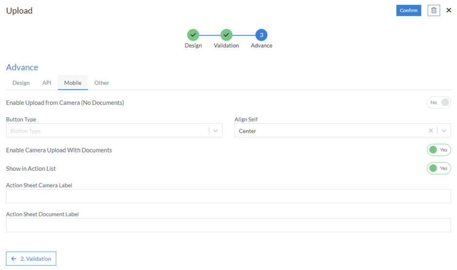 File Upload - No-Code Software Platform | Applications | NCAMEO