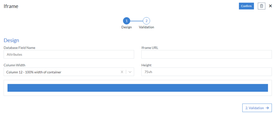 IFrame - No-Code Software Platform | Applications | NCAMEO