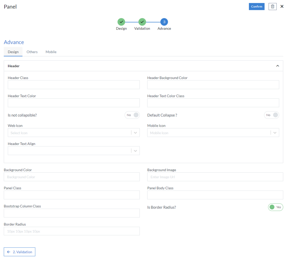 Panel - No-Code Software Platform | Applications | NCAMEO