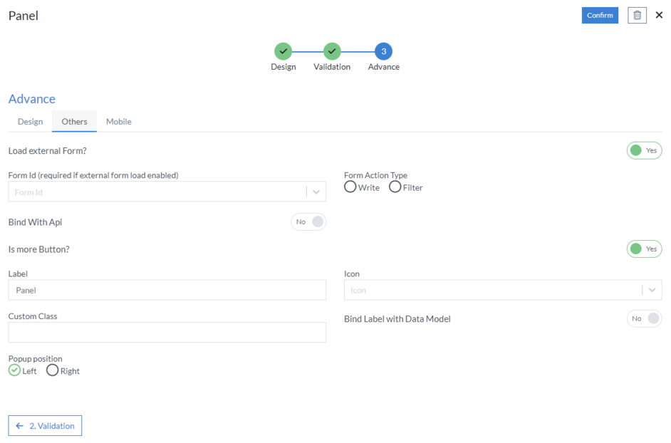 Panel - No-Code Software Platform | Applications | NCAMEO