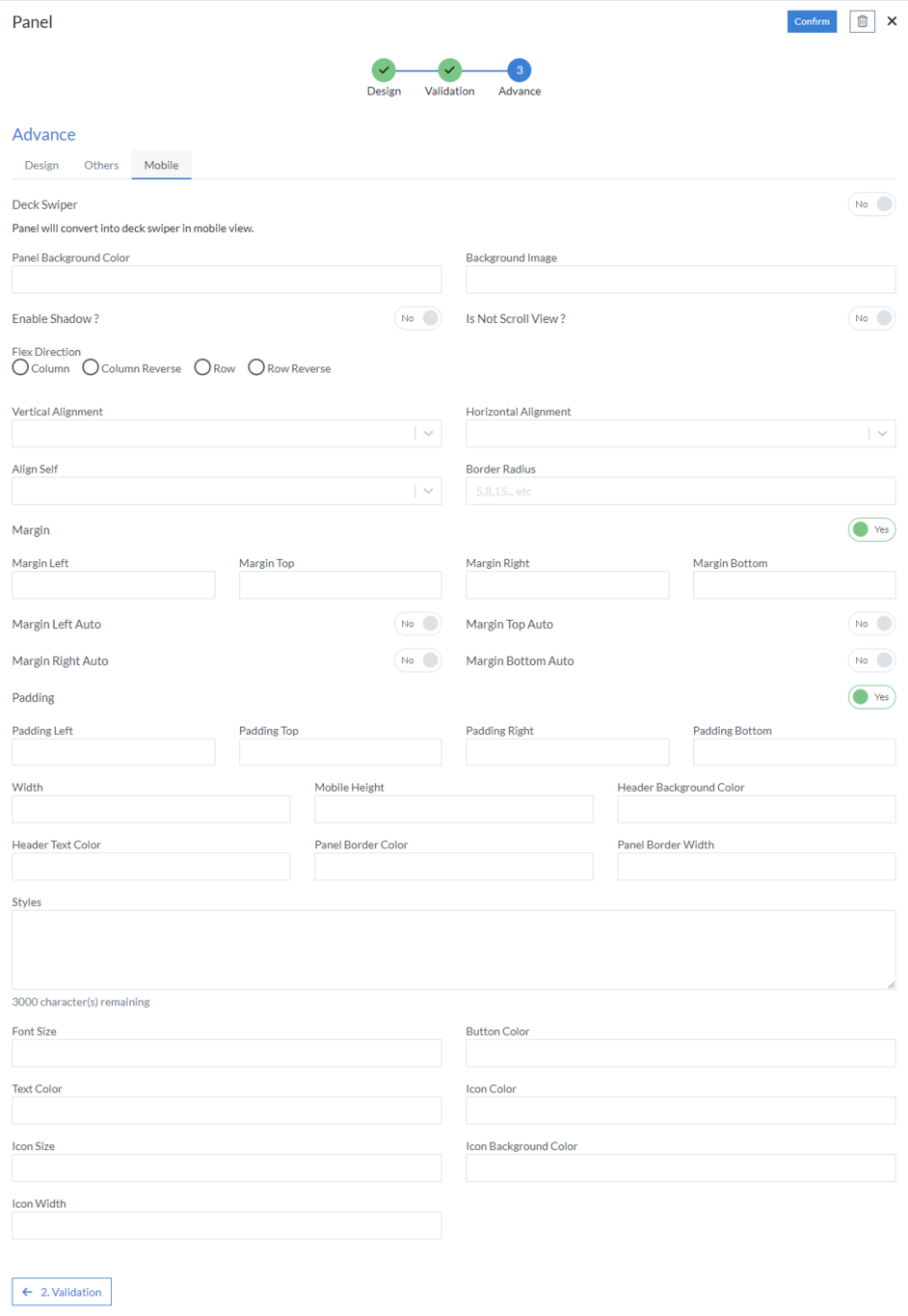 Panel - No-Code Software Platform | Applications | NCAMEO