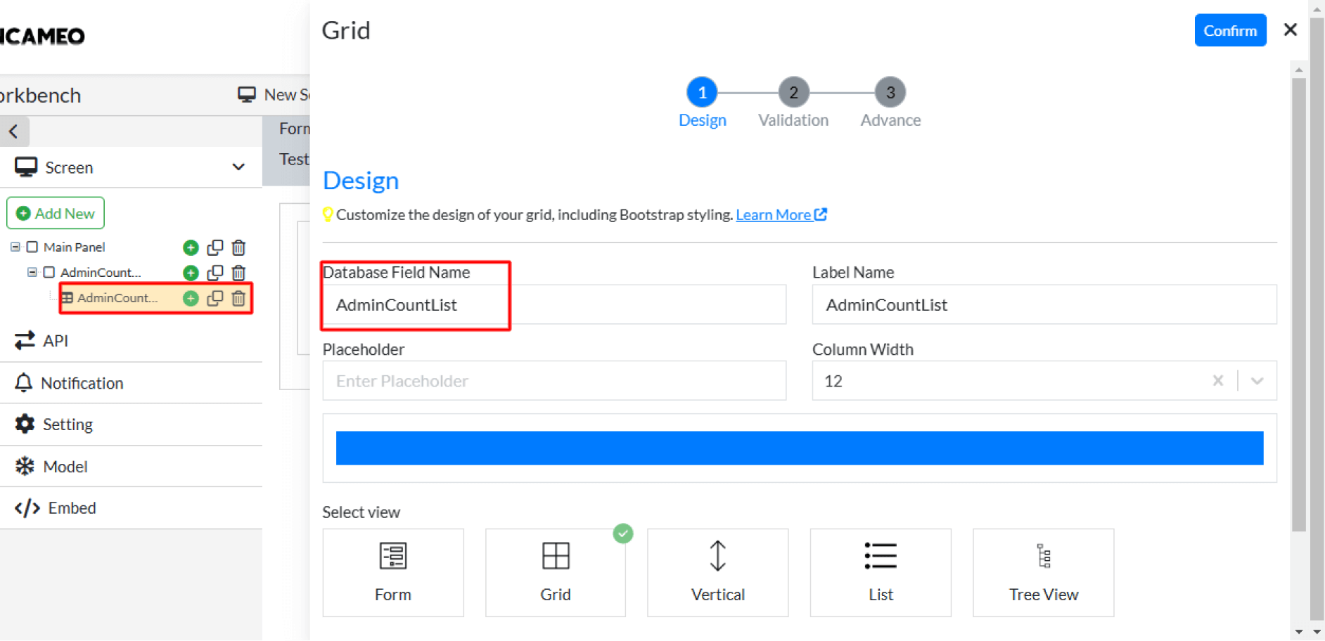 Filter Dashboard - No-Code Software Platform | Applications | NCAMEO