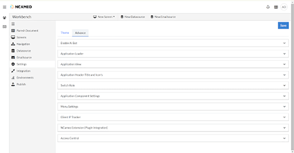 Hide Team & Role Menu - No-Code Software Platform | Applications | NCAMEO