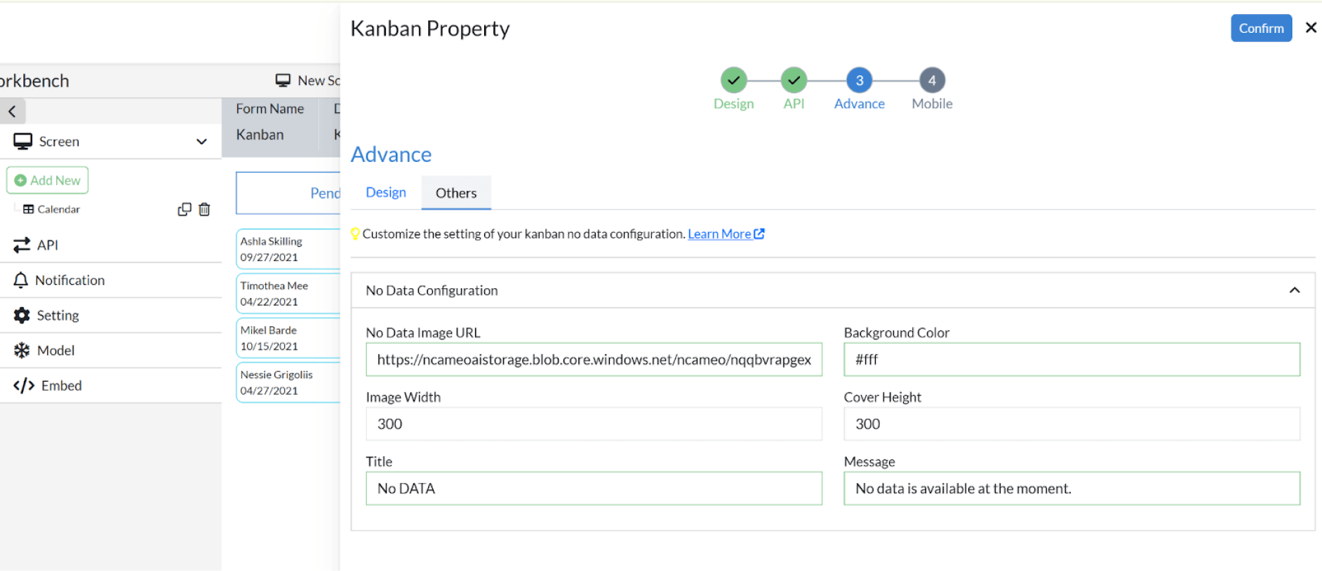 Kanban Story - No-Code Software Platform | Applications | NCAMEO