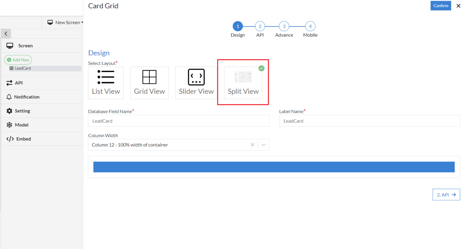Split View No Code Software Platform Applications Ncameo