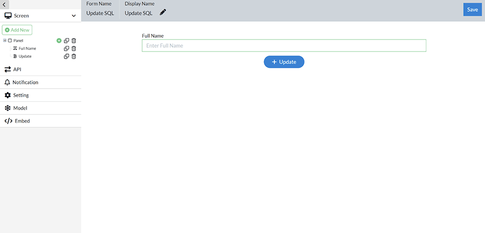 Update Sql No Code Software Platform Applications Ncameo 0219
