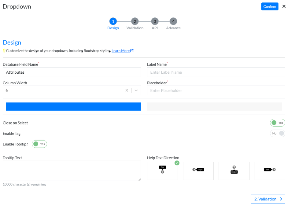 Dropdown No Code Software Platform Applications Ncameo