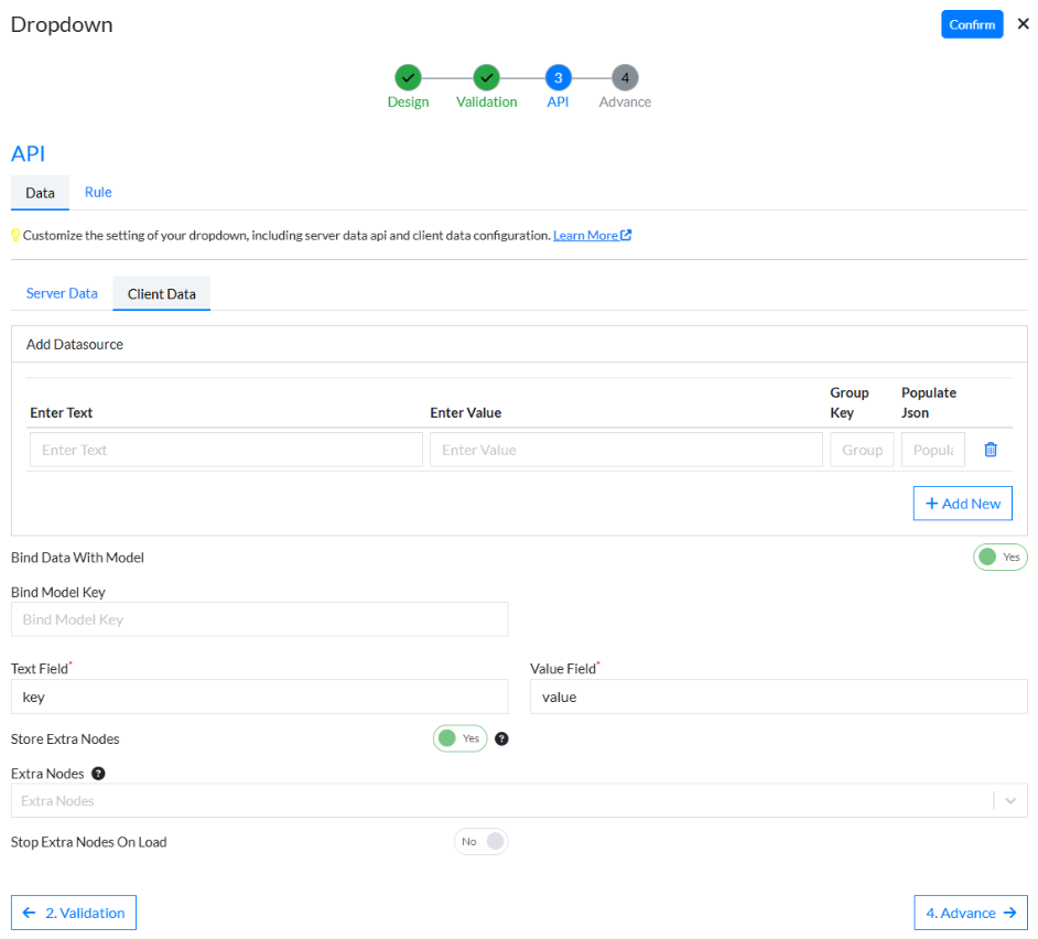 Dropdown No Code Software Platform Applications Ncameo