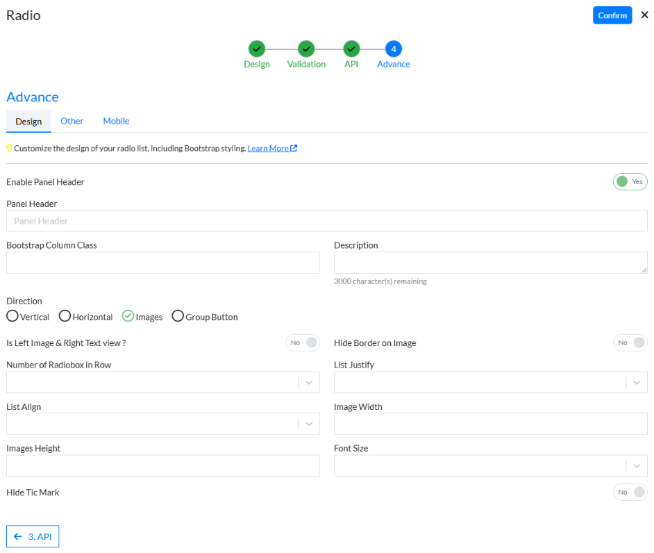 Radio List - No-Code Software Platform | Applications | NCAMEO