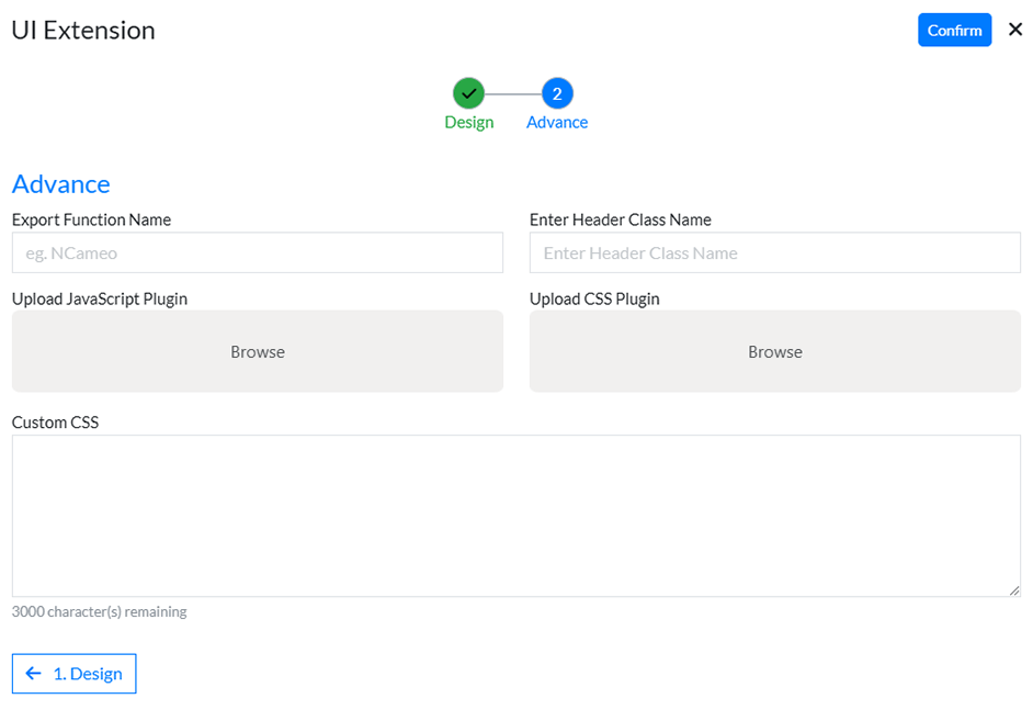 Ui Extension No Code Software Platform Applications Ncameo