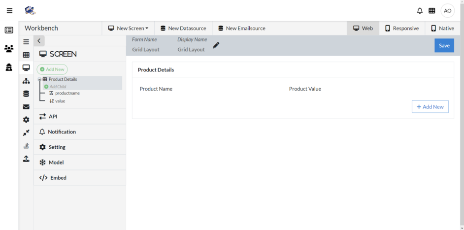 Grid - No-Code Software Platform | Applications | NCAMEO