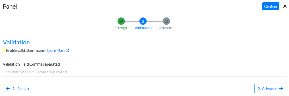 Panel - No-Code Software Platform | Applications | NCAMEO