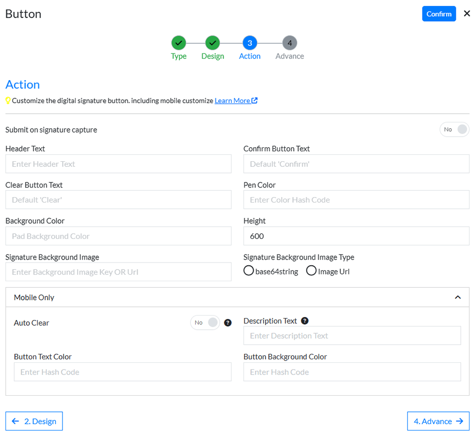 Button - No-Code Software Platform | Applications | NCAMEO