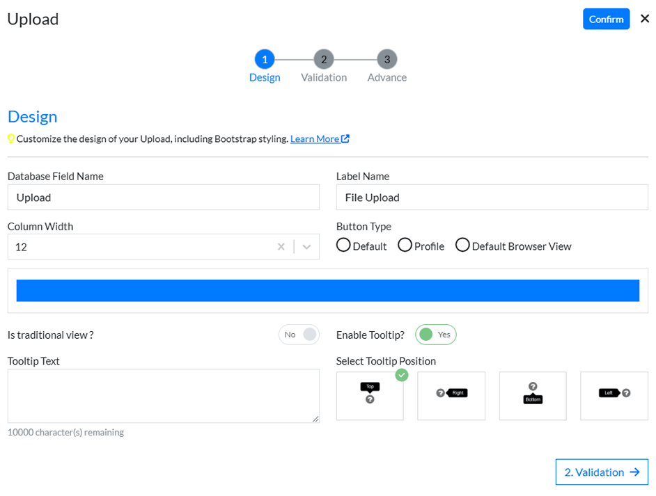 File Upload - No-Code Software Platform | Applications | NCAMEO